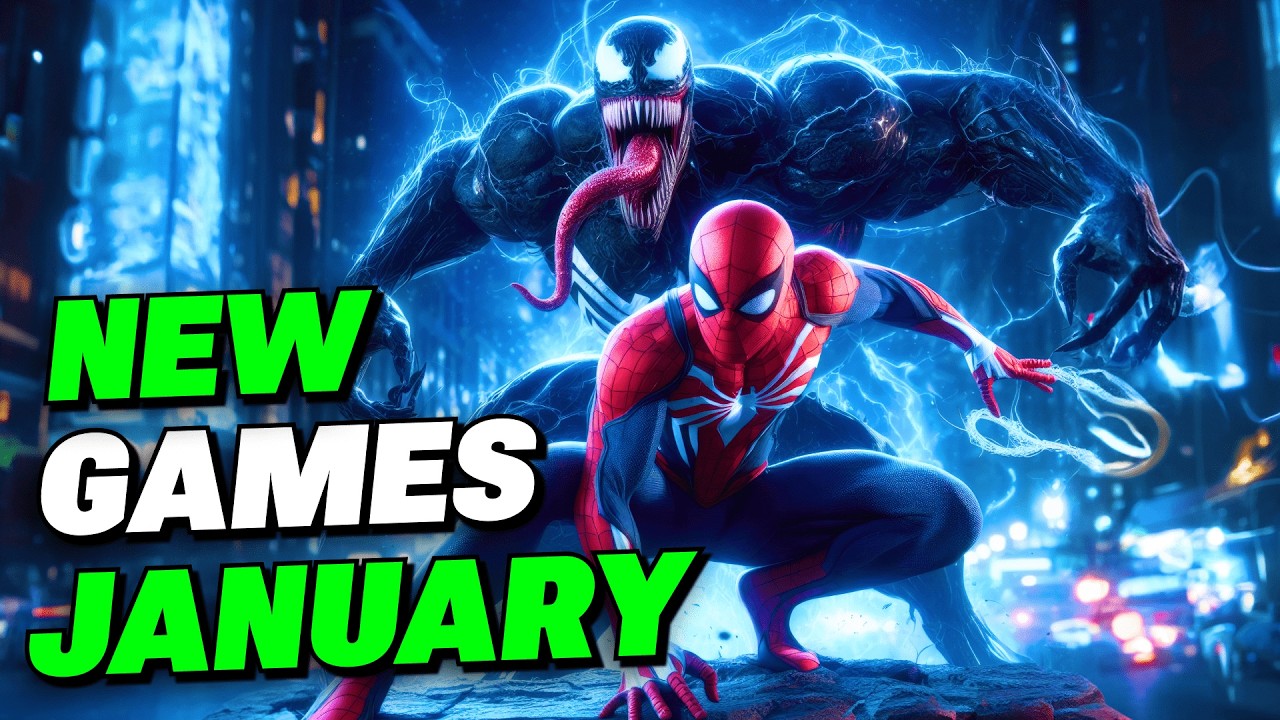 NEW 35 BEST Games To Play In January 2025 l Must-Play Titles! - YouTube