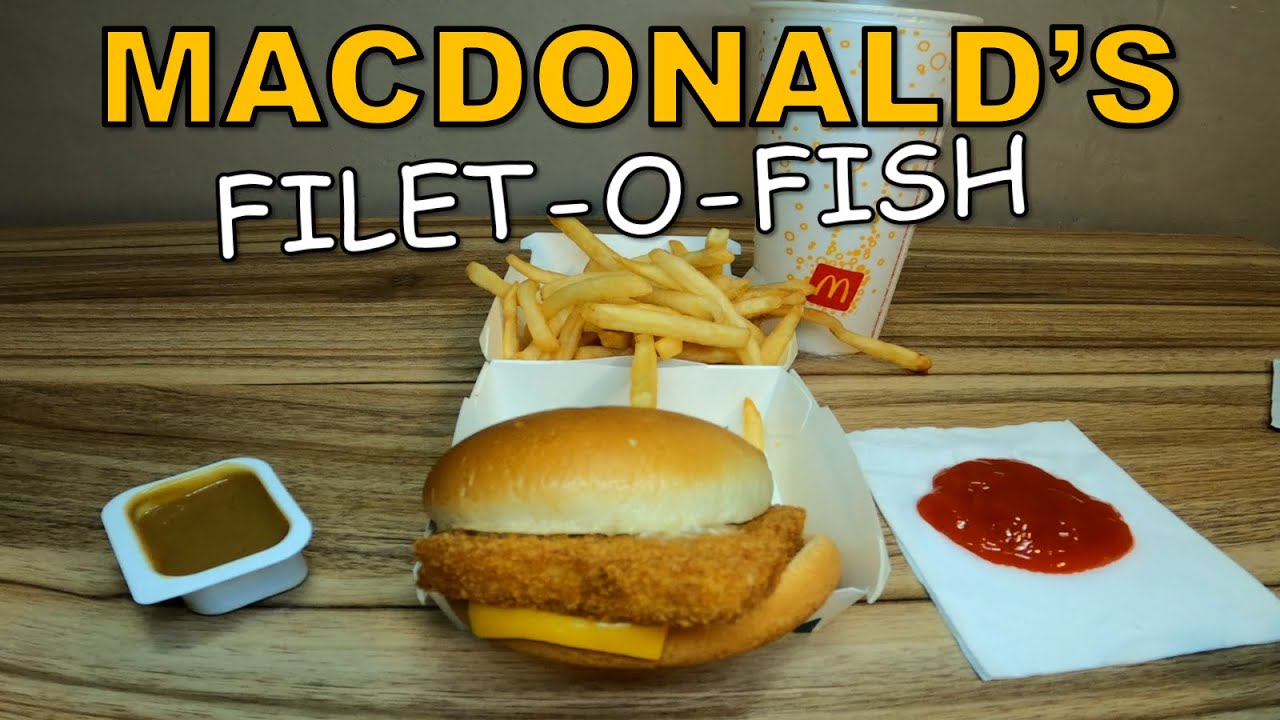 Macdonald's Filet-O-Fish Meal | Supper Eats - YouTube