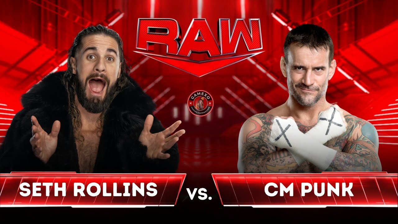 CM Punk vs. Seth "Freakin" Rollins - Ambulance Match at WWE Raw | WWE ...