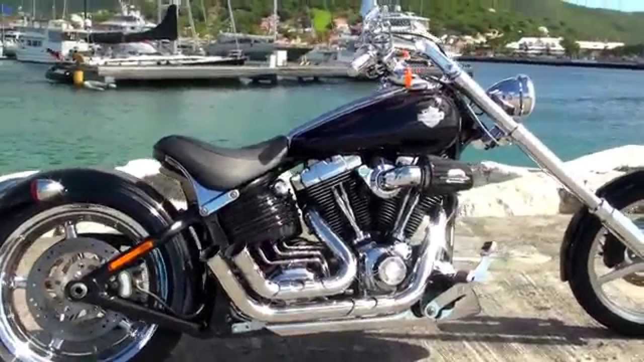 Rocker C Custom Chopper - YouTube
