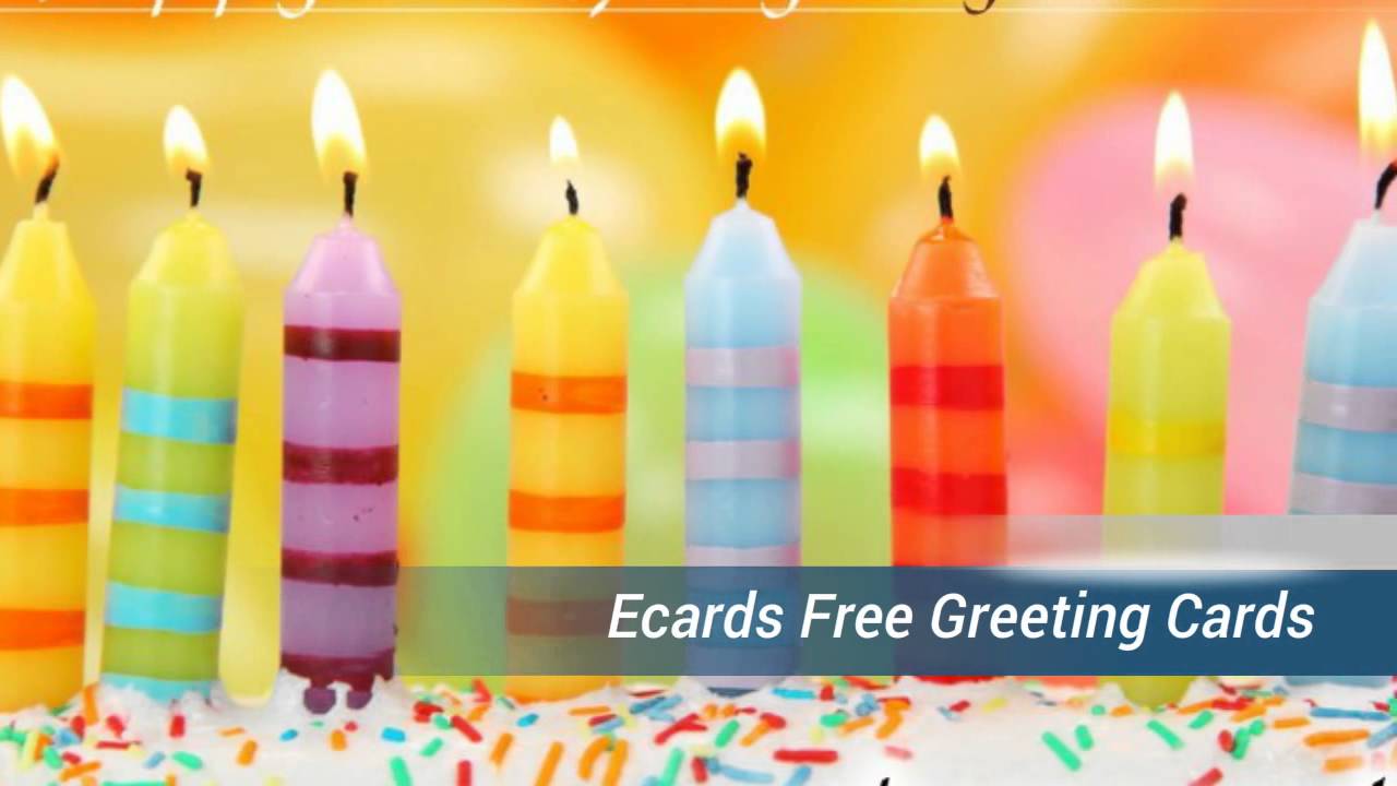 Collection of Ecards Greeting Cards - YouTube