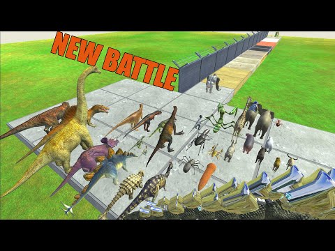 The Toughest Of All (With Godzilla and NEW HIDRA) Part 1 - Animal Revolt Battle Simulator