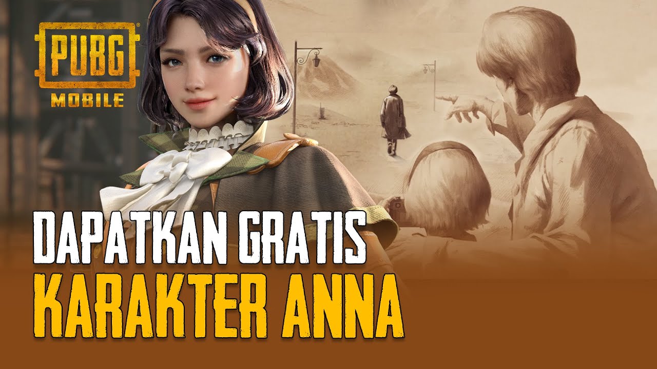 PUBG MOBILE | Dapatkan karakter Anna GRATIS - YouTube