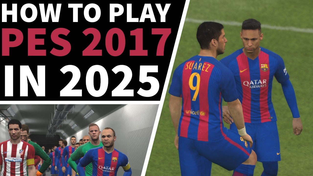HOW TO DOWNLOAD PES 2017 IN 2025 | 3GB SIZE - YouTube