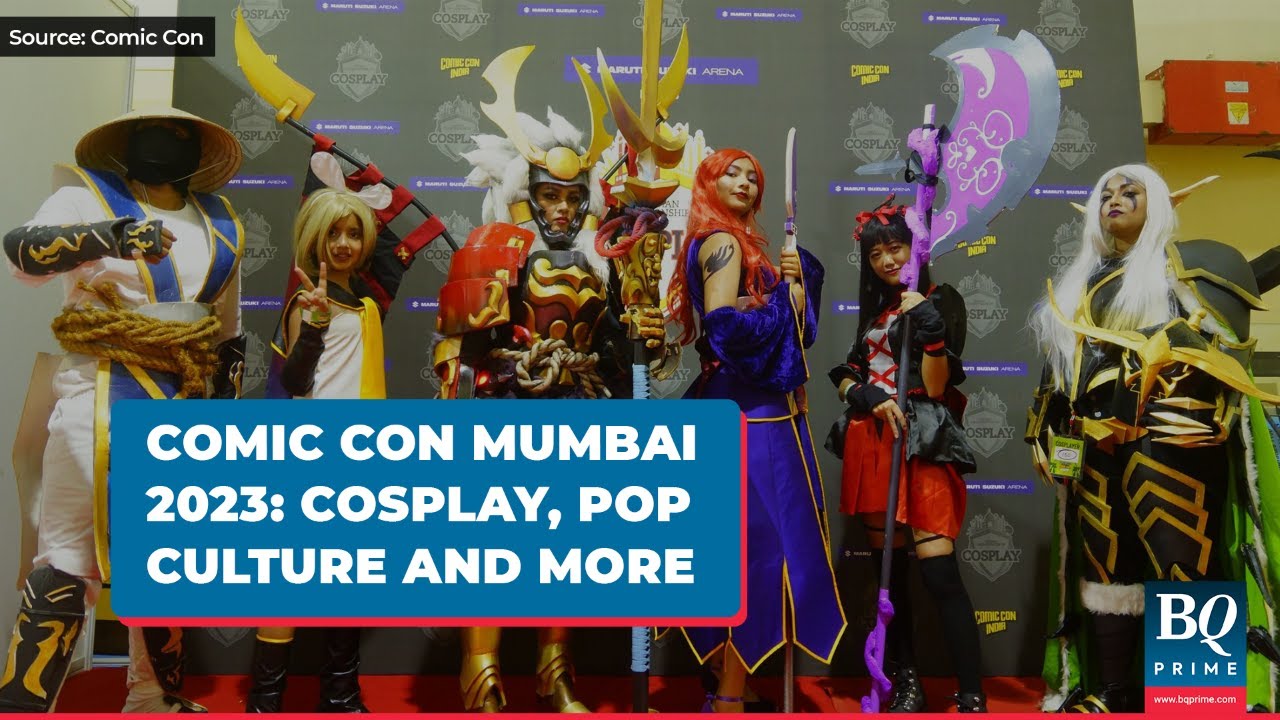 Comic Con Returns To Mumbai, First Time Since Pandemic | BQ Prime - YouTube
