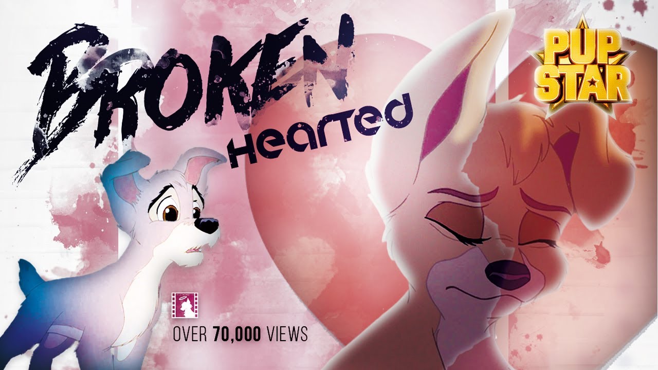 Broken Hearted (Pup Star) - Disney Animash Music Video - YouTube