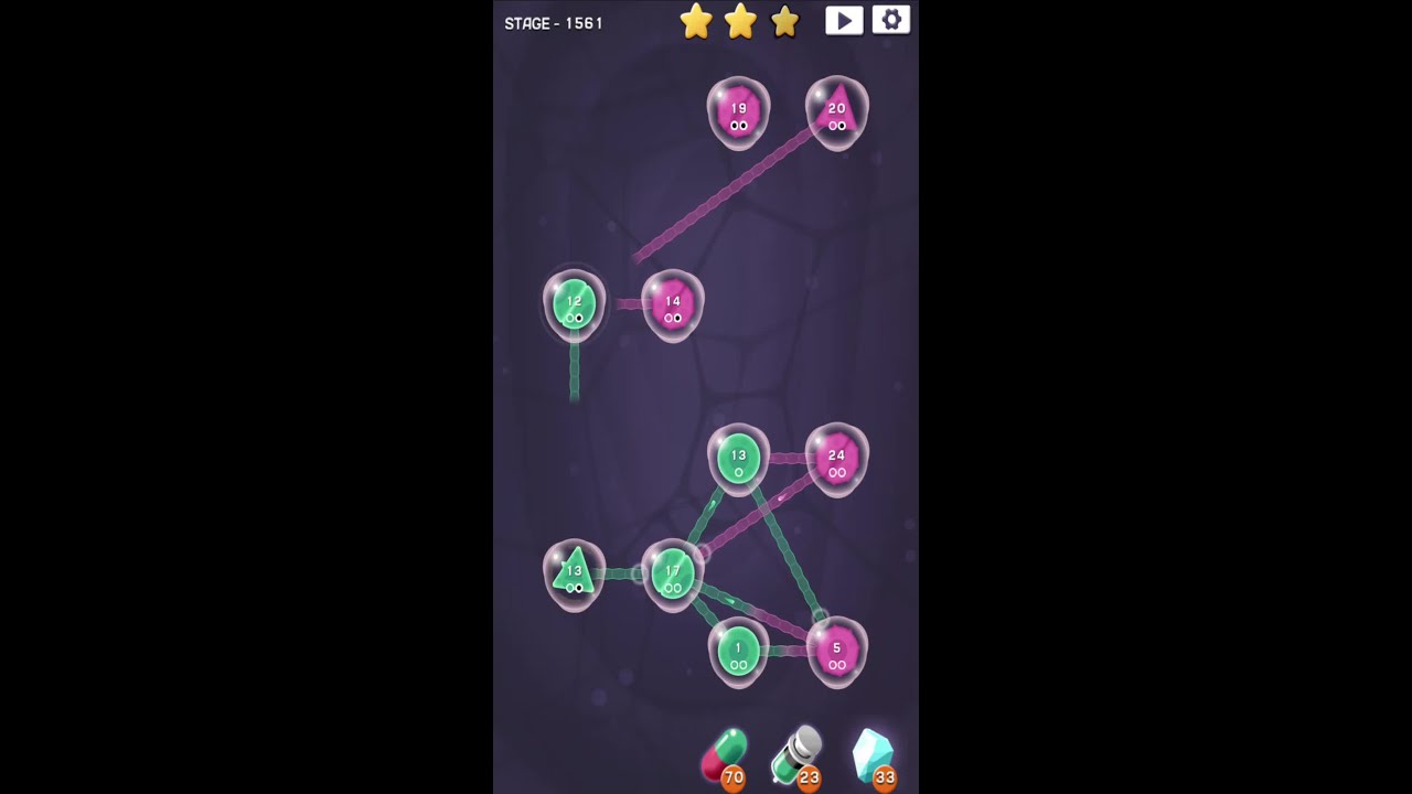 Cell Expansion Wars - Stage 1561 ⭐⭐⭐ Walkthrough - YouTube