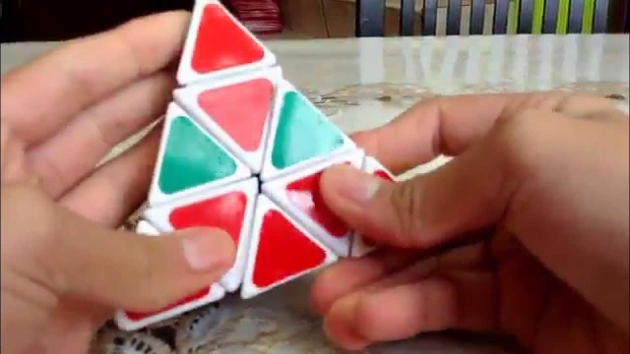 Tutorial-como resolver pyraminx - YouTube