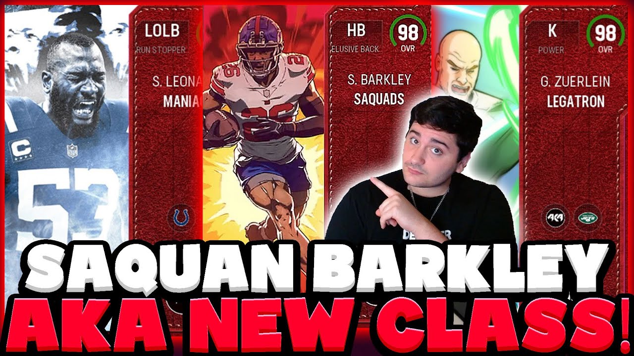 AKA NEW CLASS SAQUAN BARKLEY COMING! NEW AKA CONTENT REVEALED! MADDEN 23 ULTIMATE TEAM! - YouTube