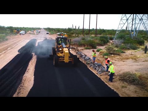 Pinal County Public Works - Cattle Tank Road Video - YouTube