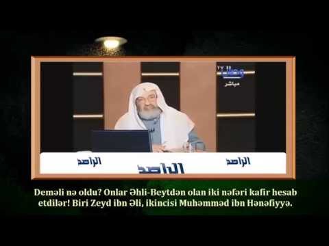 Zeyd ibn Əli imamət iddiası edibmi? (şübhəyə cavab)