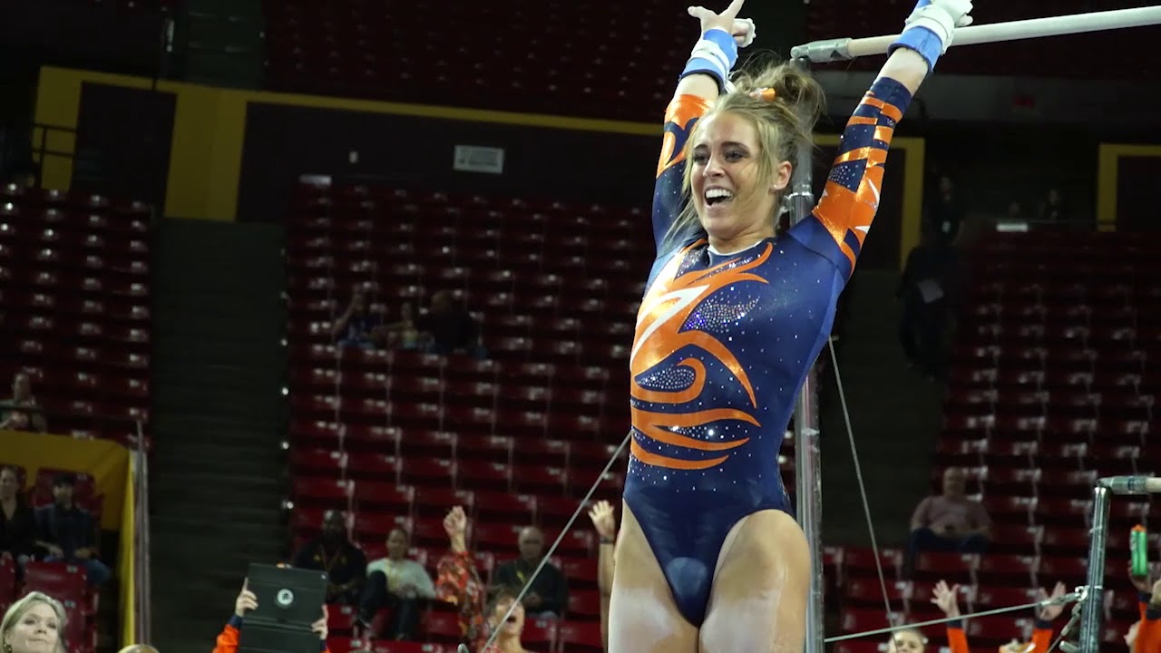 Auburn Gymnastics at Arizona State Highlights - YouTube