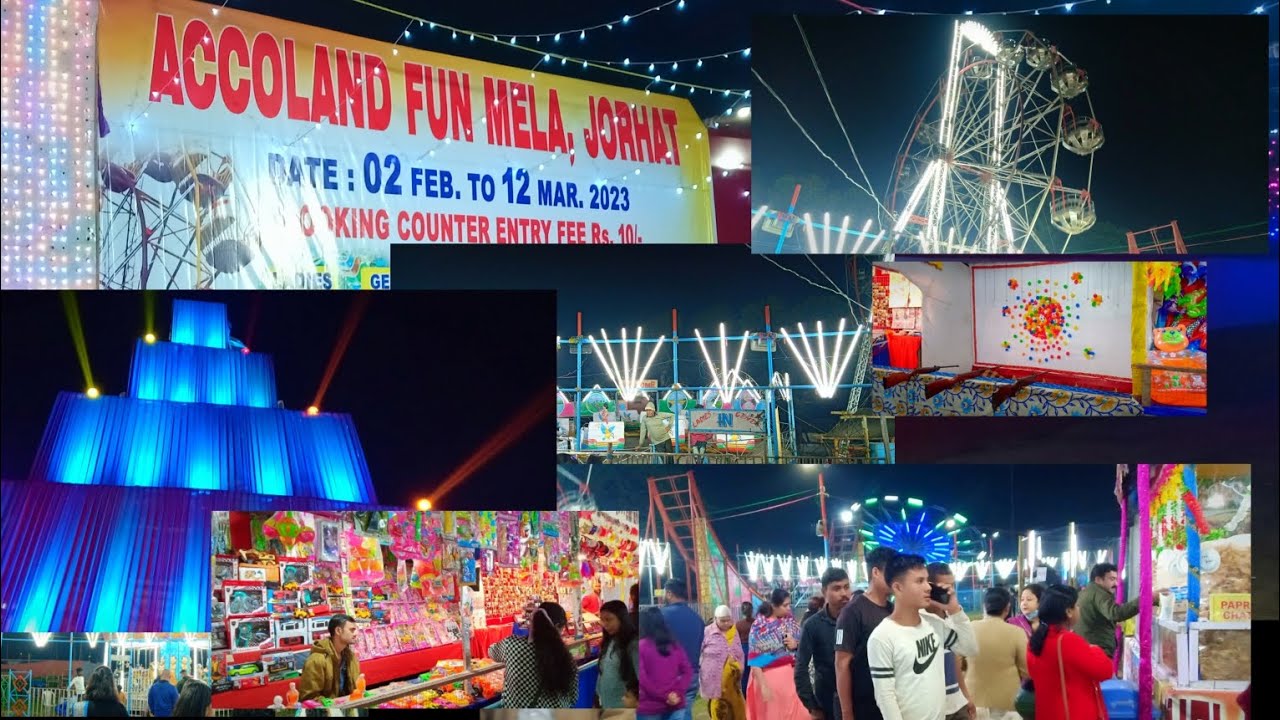 Jorhat Accoland fun Mela 2023//Ananda mela//jorhat - YouTube