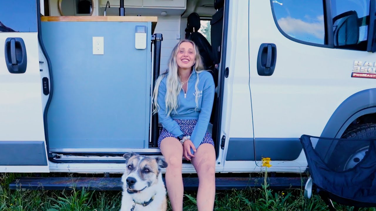 SOLO FEMALE’ ENGINEER'S high-security VAN CONVERSION | How she keeps ...