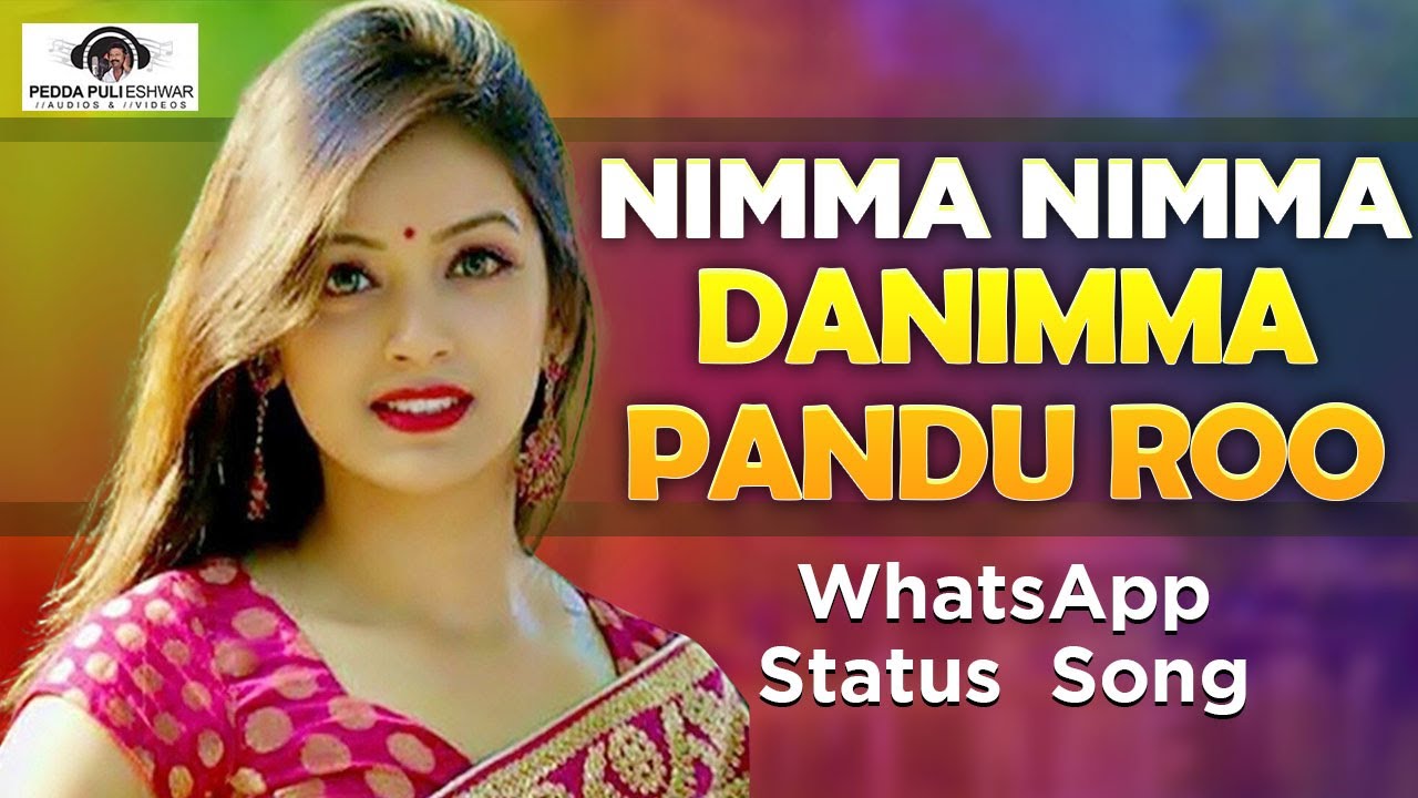 Nimma Nimma Danimma Pandu Roo WhatsApp Status Song | Telangana Folk ...