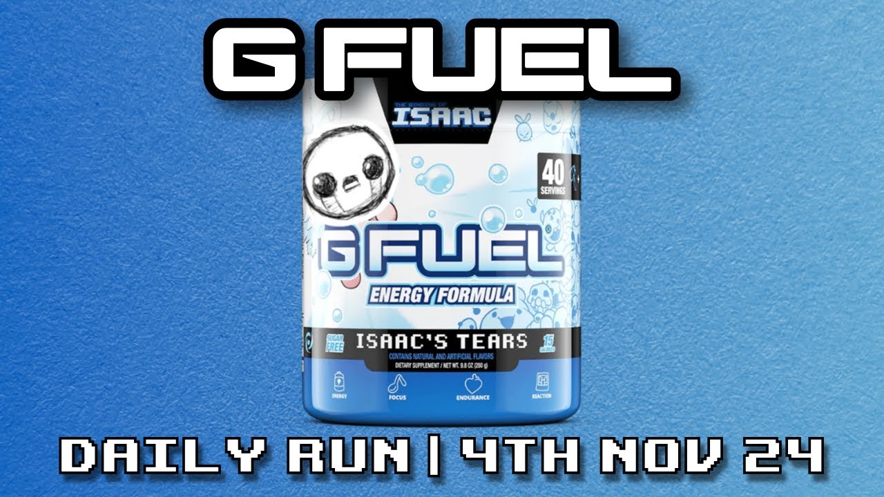 The Binding of Isaac | Curated Daily Run (G FUEL!) 4th Nov 2024 - YouTube
