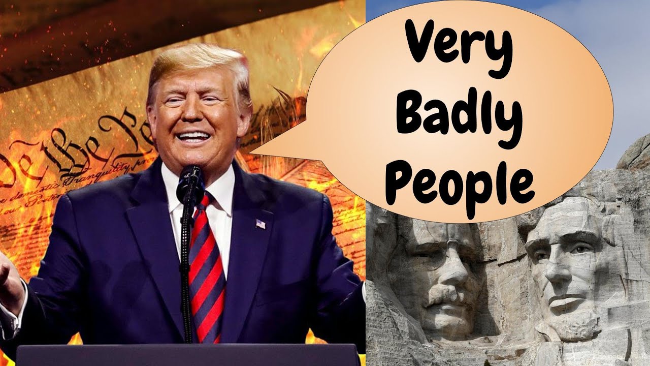 Trump's Bigly Rushmore Speech Explained - YouTube