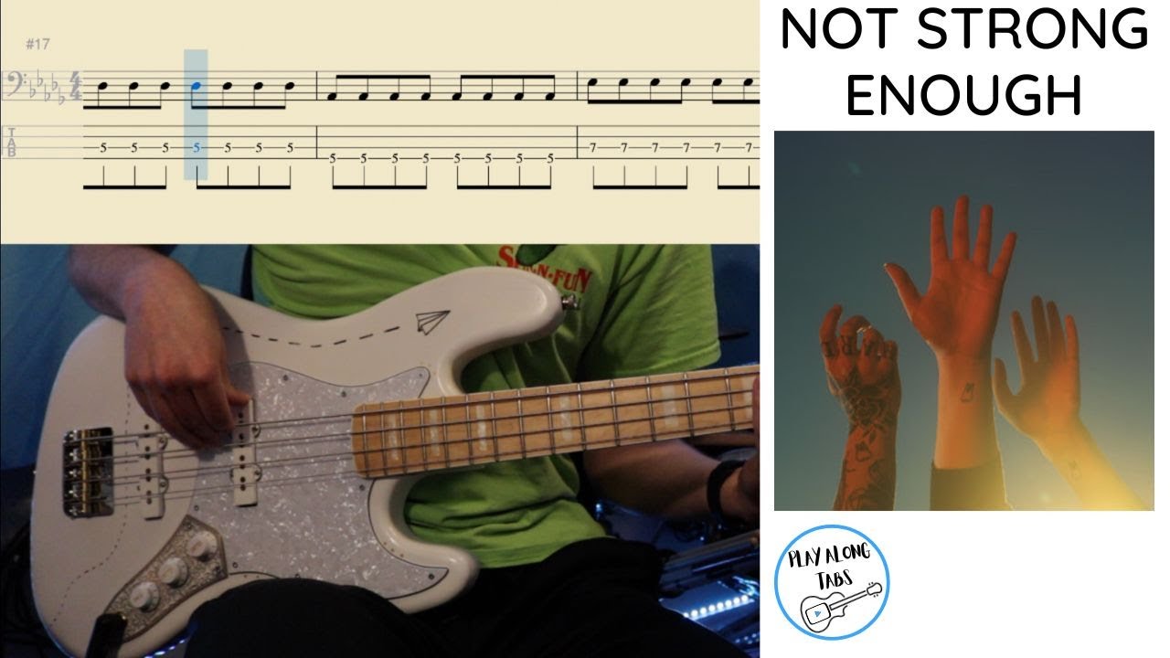 boygenius: Not Strong Enough - Bass Cover with Bass Tab - YouTube