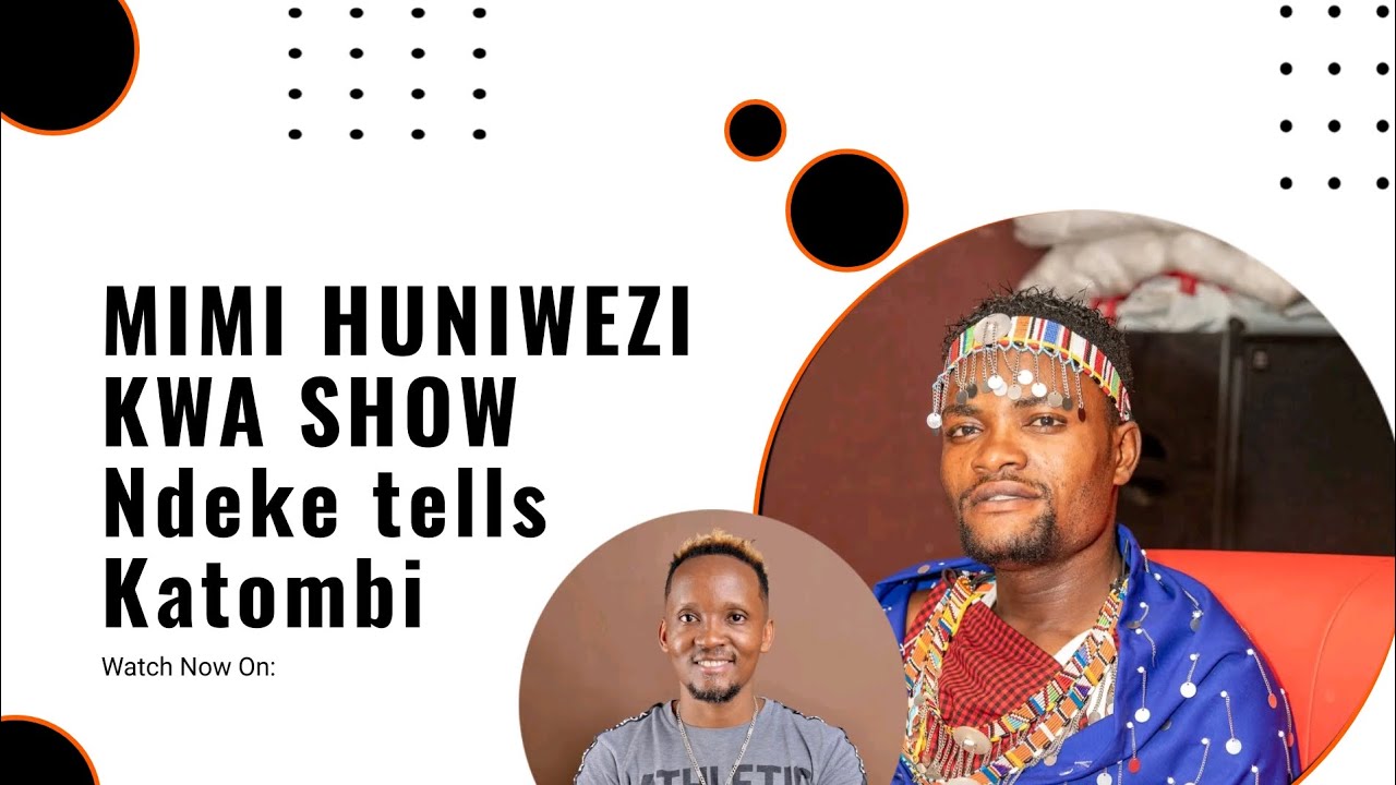 KATOMBI ANIWEZI KWA LIVE SHOW. - YouTube