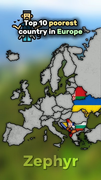 Top 10 poorest country in Europe 🇪🇺 #mapper #country #europe #mapping # ...