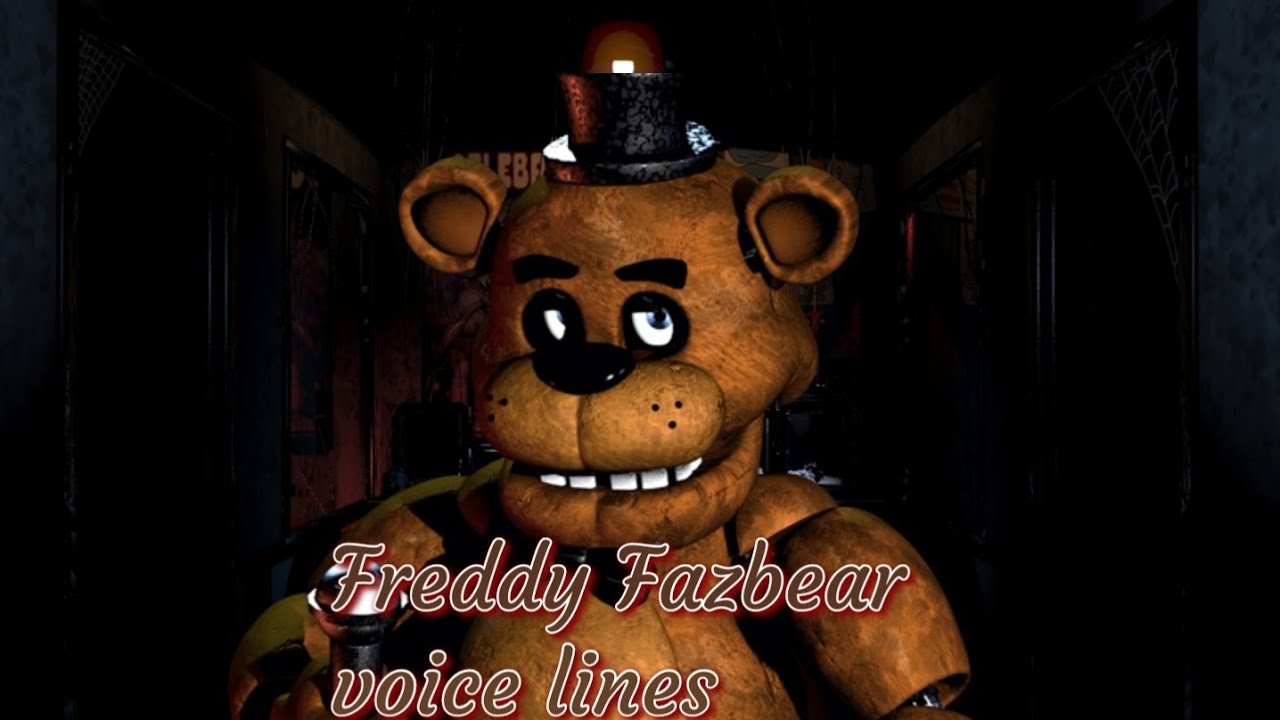 Freddy Fazbear voice lines - YouTube