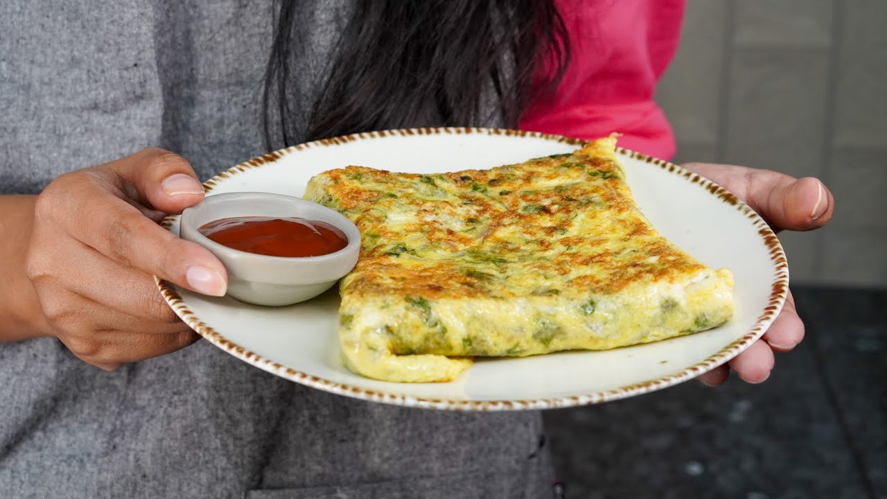 Bread Egg Nashta Recipe | New Breakfast Recipe | Easy Bread Omelette ...