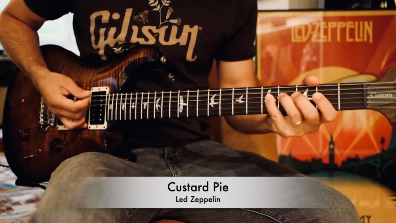 Custard Pie - Led Zeppelin guitar solo - YouTube