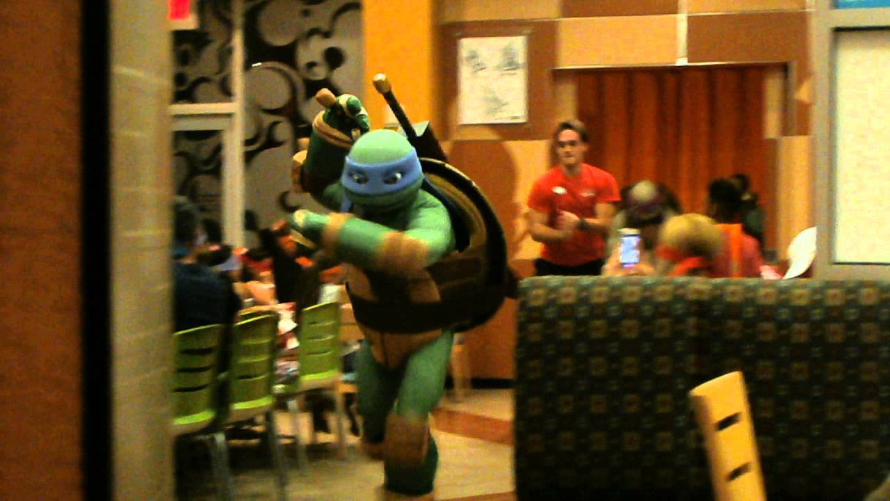 Dinner with TMNT Nick Hotel Aug 2015 - YouTube