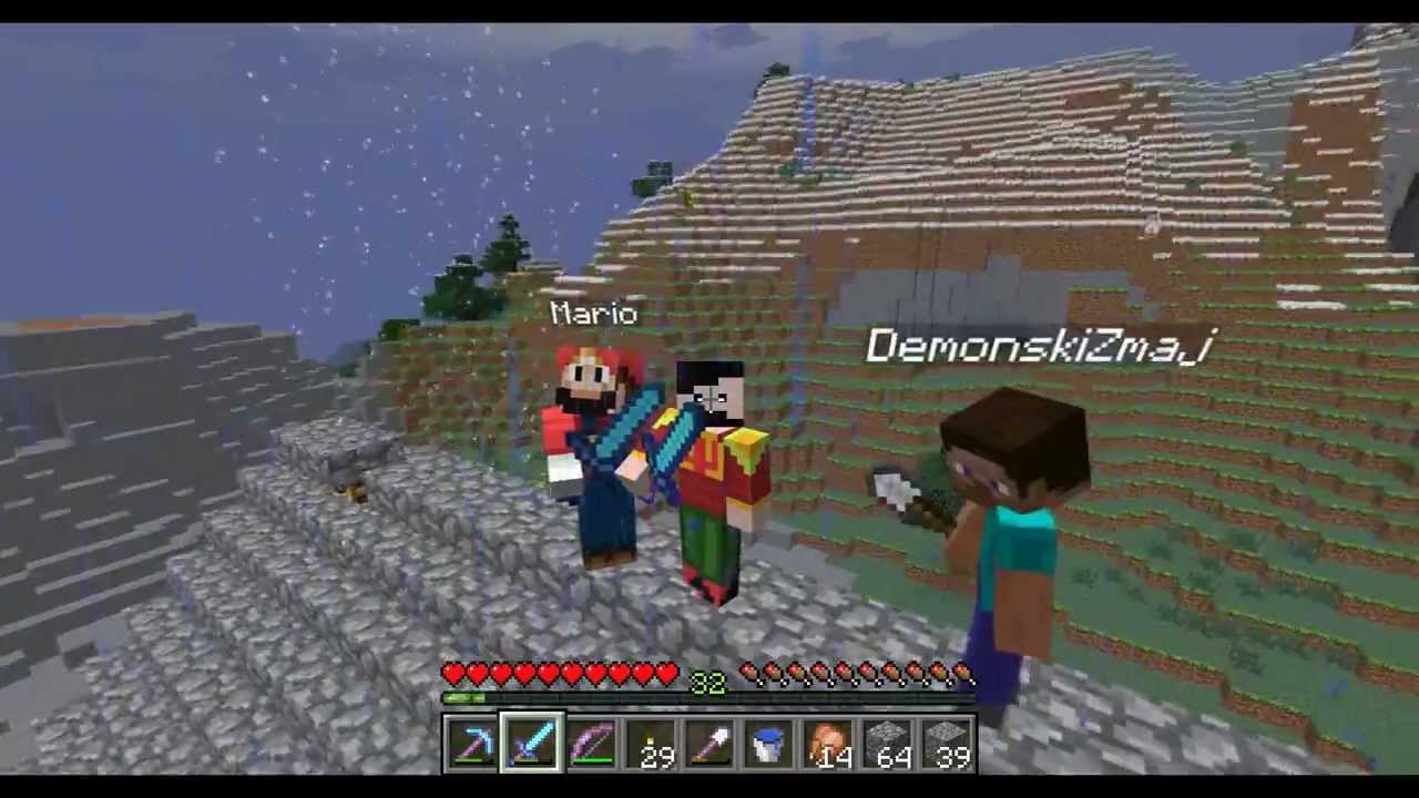 Minecraft na Hrvatskom:Minecraft Zagorje 1 satni specijal Rudarenje 101 ...