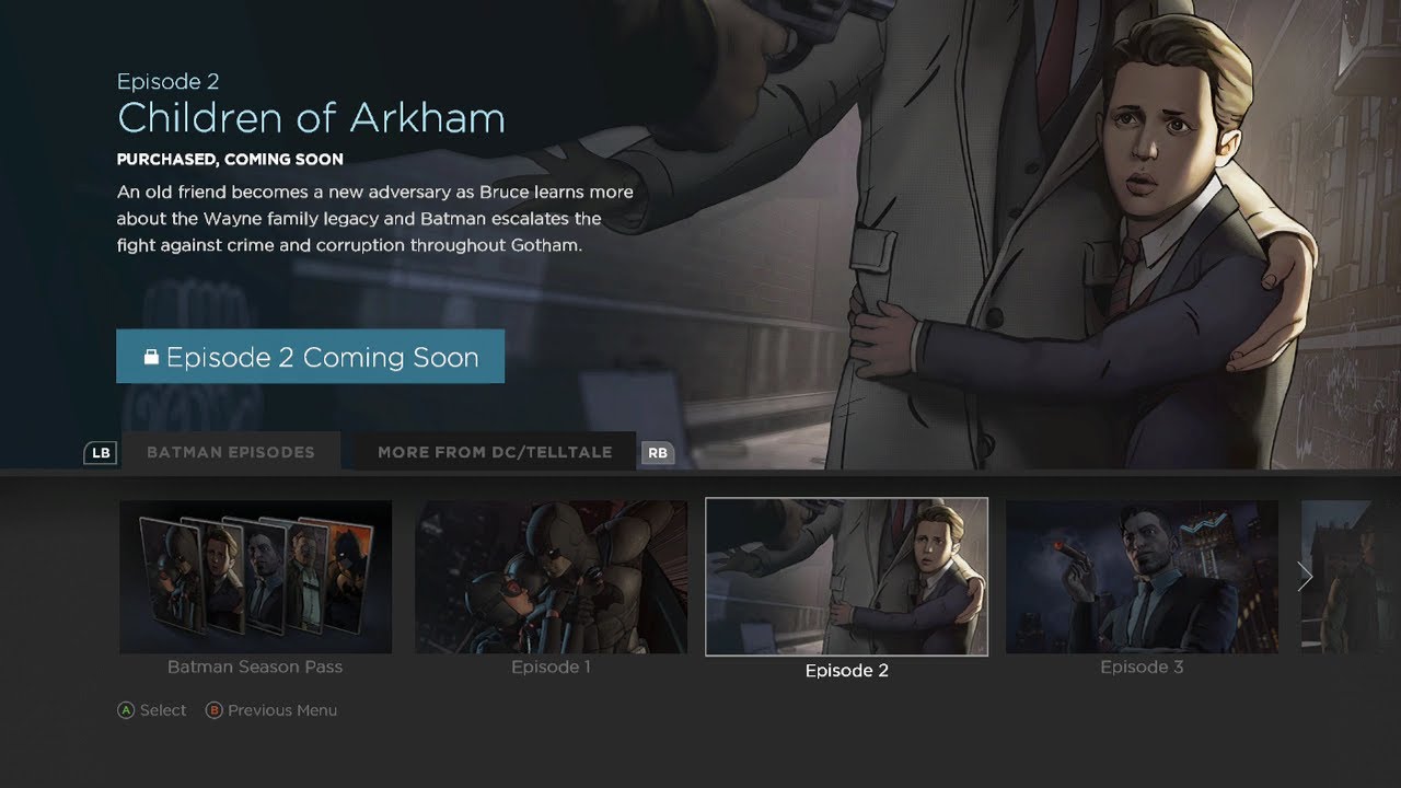 Batman: The Telltale Series Episode 2 - Teaching Dialogue Choices - YouTube