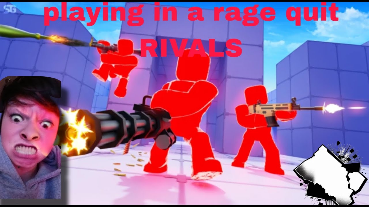 playing in a rage quit RIVALS - YouTube