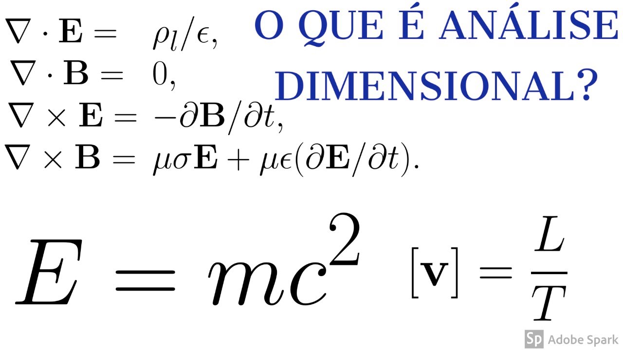O que é Análise Dimensional? - YouTube