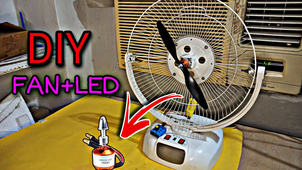 Making a powerful FAN with drone brushless motor...? - YouTube