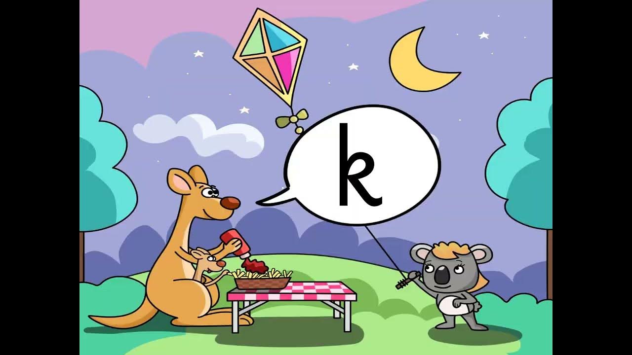 /k/ Kangaroo Ken: Groovy Phonics Phase 2 - YouTube