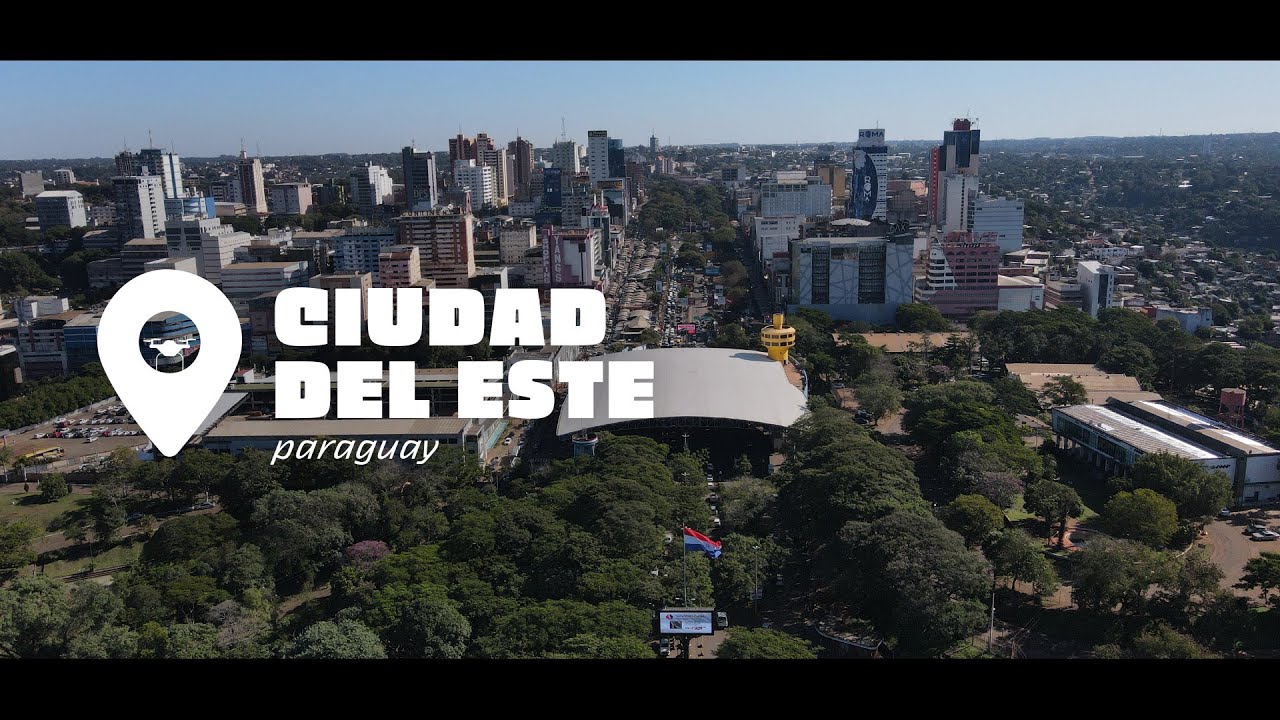 Ciudad Del Este/Paraguay vista por un dron - YouTube