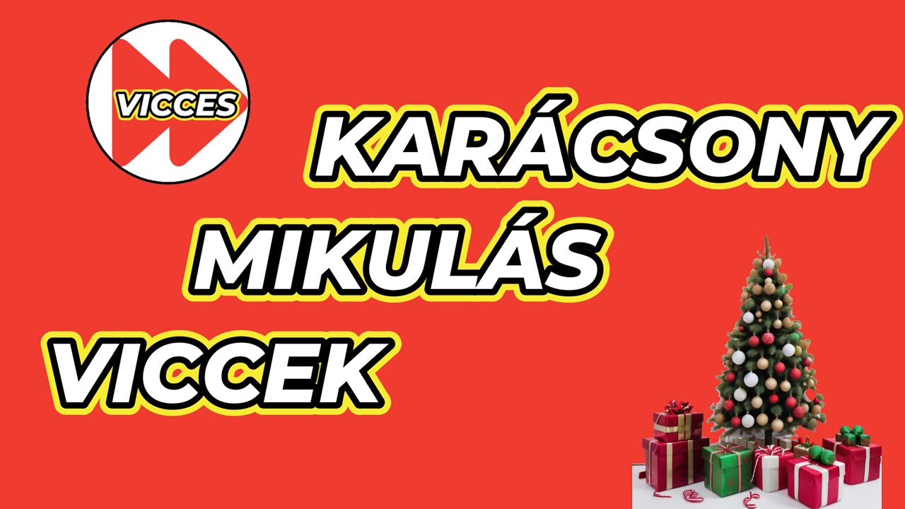 89. VICCES - KARÁCSONY - MIKULÁS - VICCEK - 15 PERCBEN - BOLDOG ...