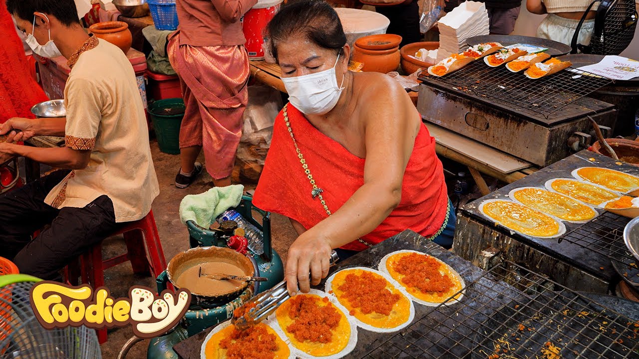 Incredibly Delicous Dessert Recipes / Thai Crispy Pancake 'Khanom Buang ...