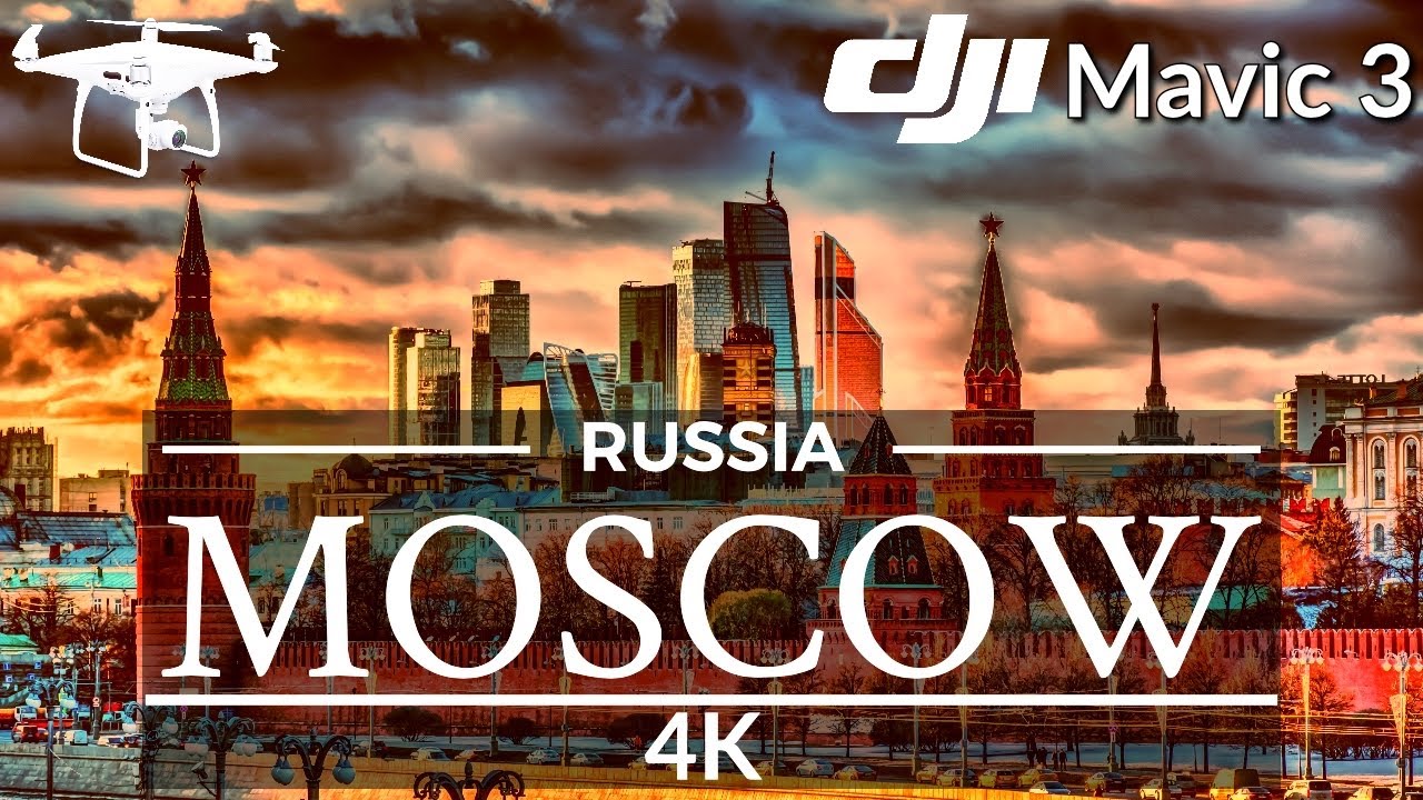 Moscow, Russia 🇷🇺 by DJI Mavic 3 drone [4K] - YouTube