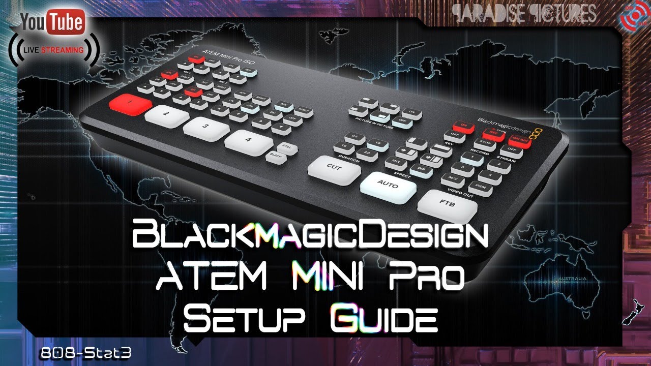 Blackmagic ATEM Mini Pro Complete Setup Guide - I worked out the kinks ...