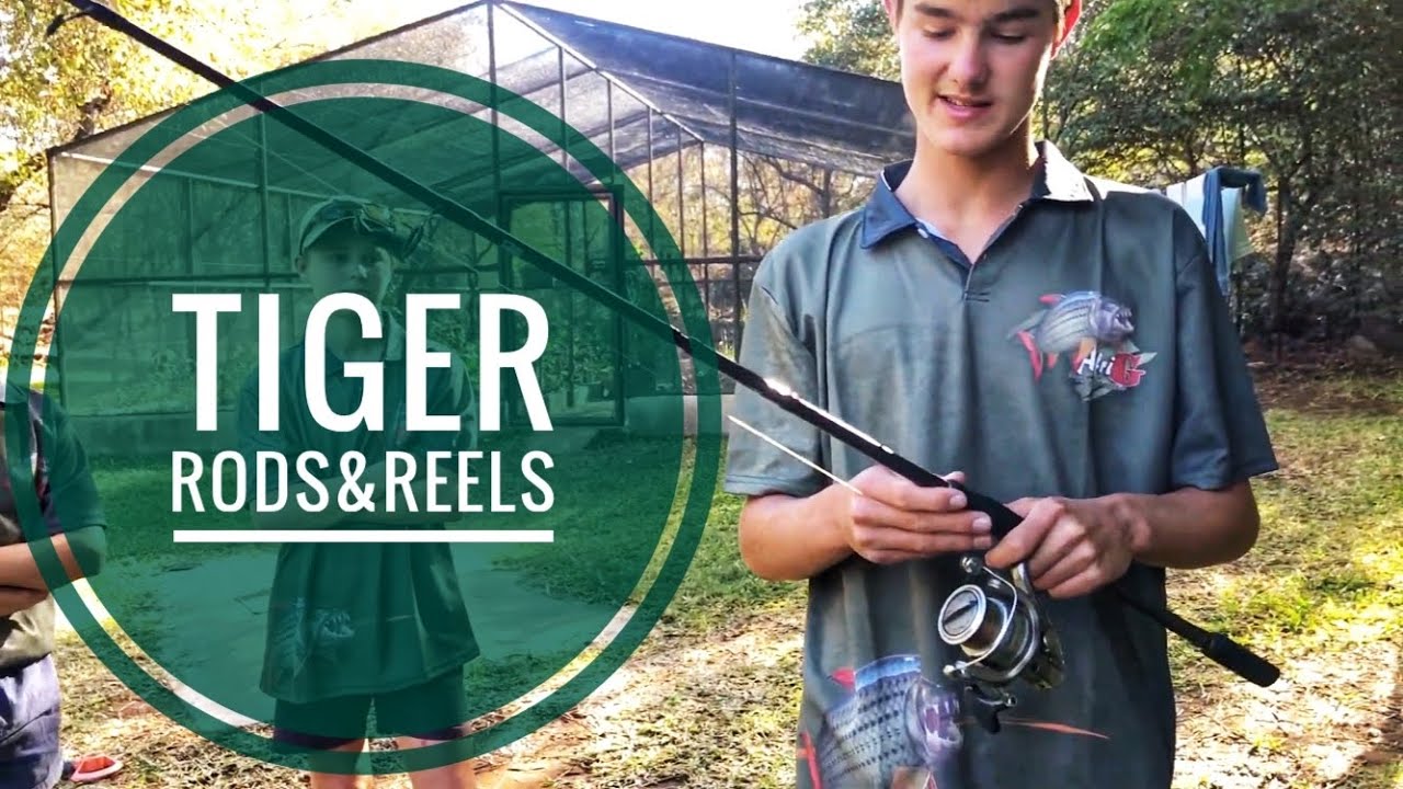 Tiger Fishing rods and reels, our Arsenal(This is Africa Outdoors ...