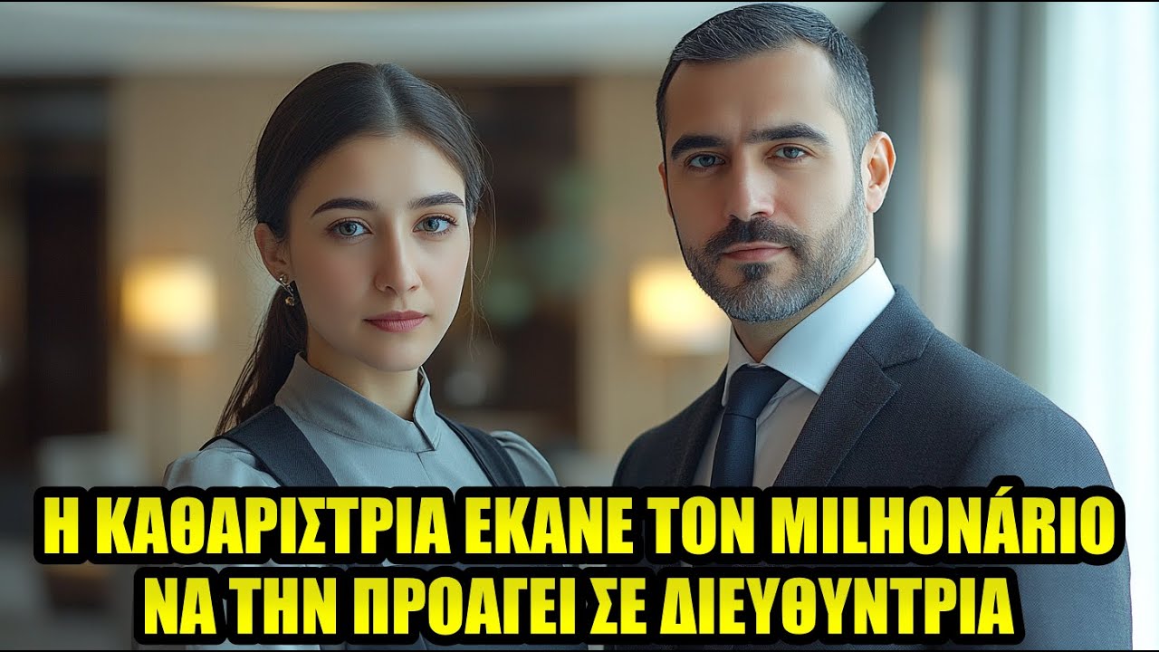 Η ΚΑΘΑΡΙΣΤΡΙΑ ΕΚΑΝΕ ΤΟΝ MILHONÁRIO ΝΑ ΤΗΝ ΠΡΟΑΓΕΙ ΣΕ ΔΙΕΥΘΥΝΤΡΙΑ - YouTube