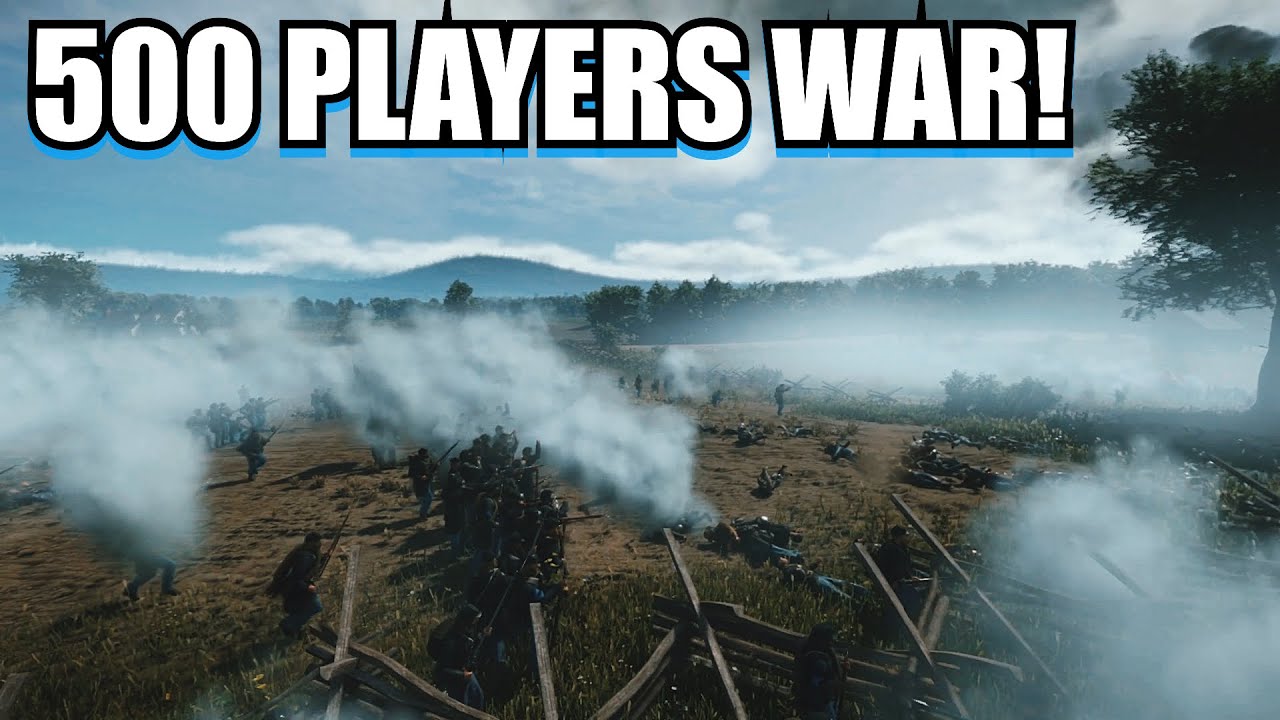 500-Player Chaos Unleashed! The Most Intense War of Rights Battle Yet ...