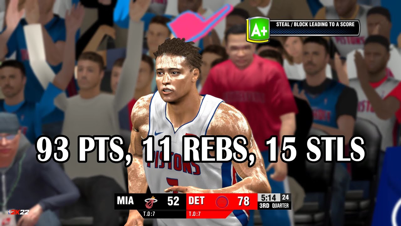 93 Points, 15 Steals, 11 Rebounds, 7 Assists - YouTube