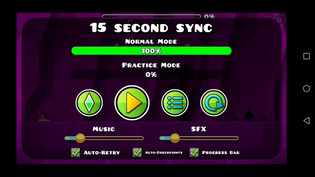 15 second sync (Why would I tell you the creator of the level? ) | Geometry Dash - YouTube
