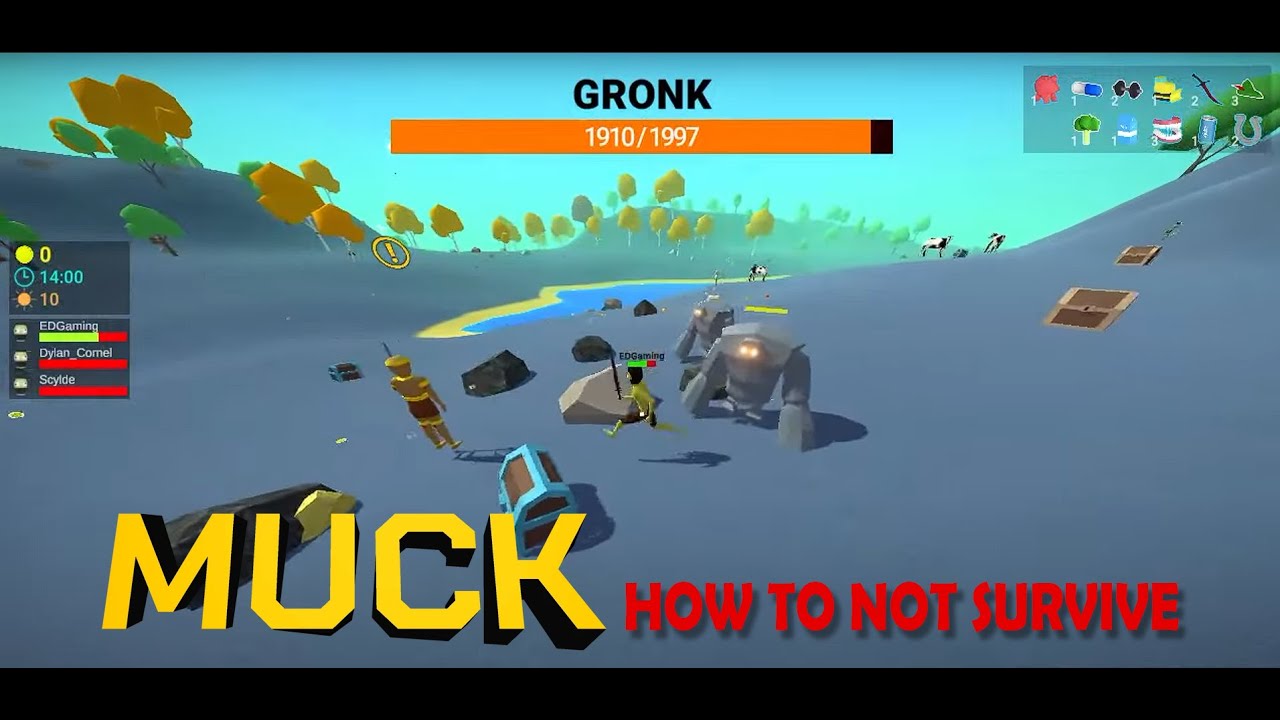 Muck - How To Not Survive Series feat EDGaming The Slasher! - YouTube