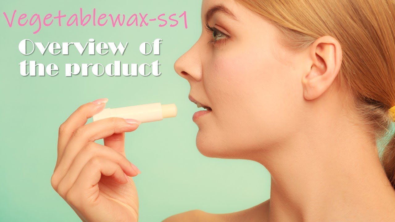 Vegetable Wax-SS1 [Overview of Product] Eng-sub - YouTube