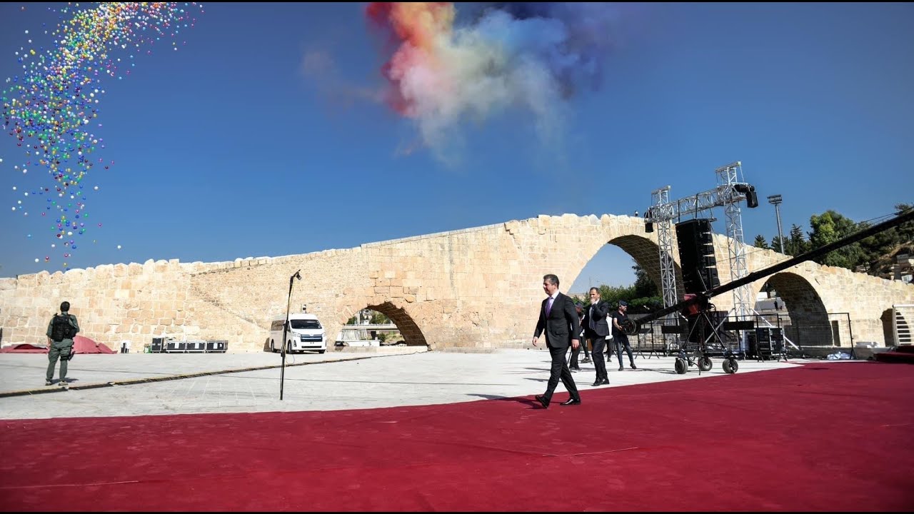 PM Masrour Barzani Unveiled Landmark Tourism Project in Zakho - YouTube