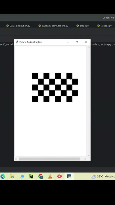 Chessboard🔥🧡Pattern Using Python 💥🔥💯 #shorts #python #coding #programming - YouTube