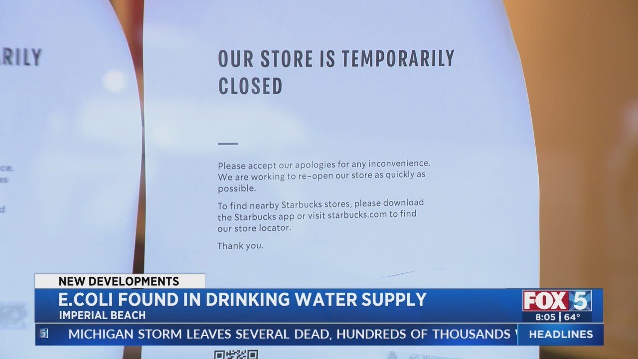 UPDATE: E. Coli Found in Drinking Water Supply - YouTube