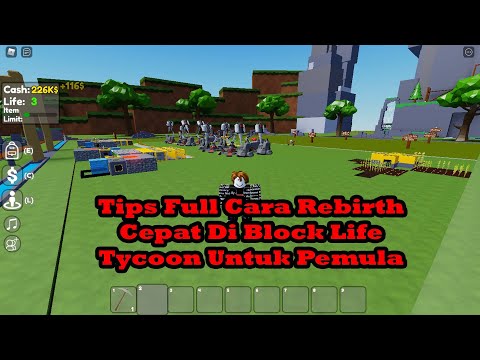 Block Tycoon Full Tips Rebirth Cepat - Roblox Indonesia - YouTube
